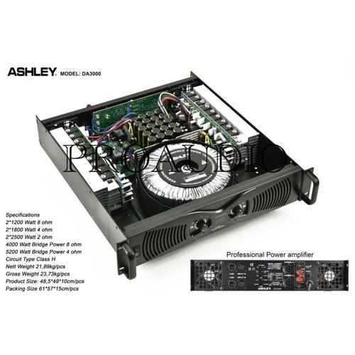 Jual Power Amplifier Ashley DA 3000 / DA3000 / DA-3000 Original - Kota ...