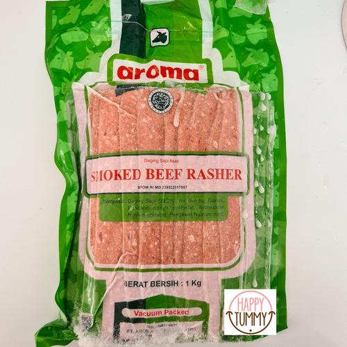 Jual smoked beef rasher aroma daging sapi bacon halal 1kg ori - Kota ...