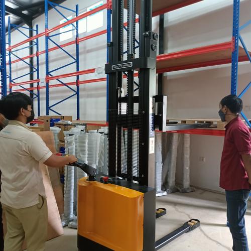 Jual Hand Stacker/Handlift kapasitas 1 ton Alat Angkat Pallet Murah ...