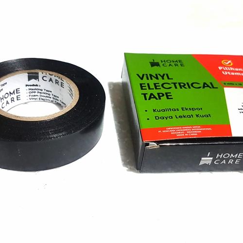 Jual solasiban Isolasi hitam listrik vinyl electrical tape homecare ...