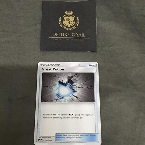 Jual Pokemon TCG Indonesia Great Potion - Jakarta Barat - Deluxe Grail ...