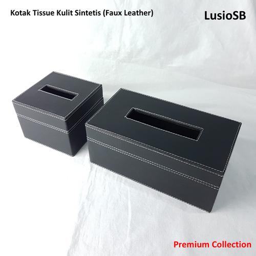 Jual Kotak Tissue Kulit Sintetis LusioSB Tempat Tisu Tissue Box ...