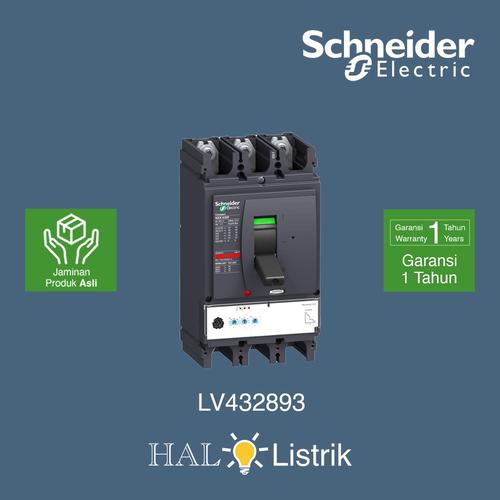 Jual LV432893 - Circuit breaker Schneider NSX630N Mic 2.3 630 A 3 poles ...