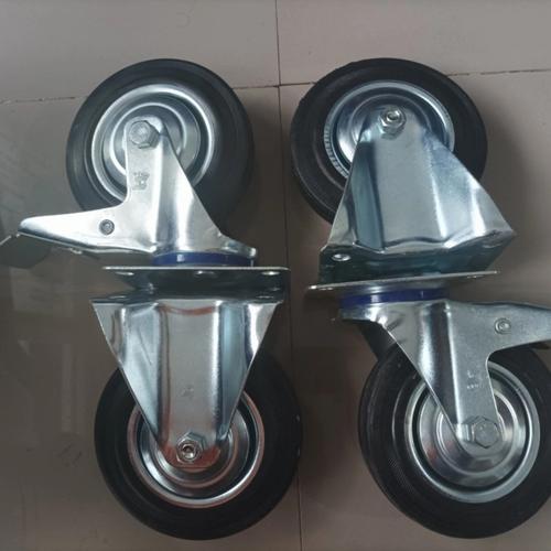 Jual Roda Scafolding 6" Inchi 1 Set 4 Pcs Roda Perancah Bangunan 6Inchi ...