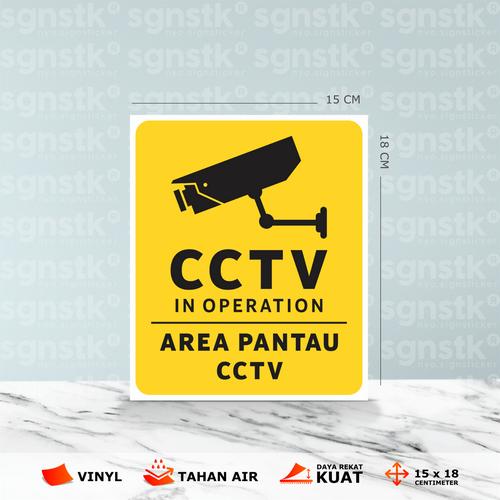 Jual STIKER CCTV - Kota Cimahi - NYO-SIGNSTICKER | Tokopedia