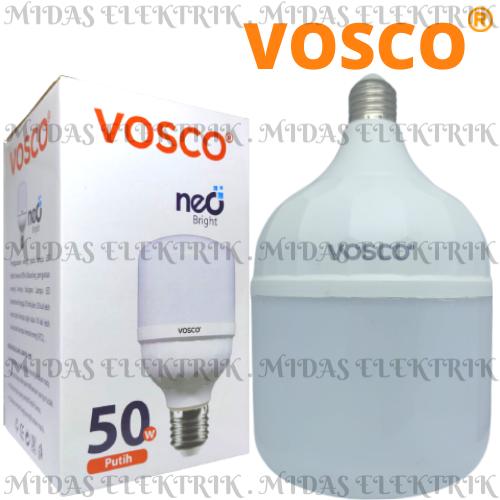 Jual Lampu Tabung Capsule Jumbo LED Bulb Vosco 50 Watt W E27 Putih ...