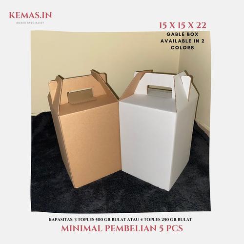 Jual Kardus Box Jinjing 15x15x22 cm - Polos/Packing/Packaging//Box ...
