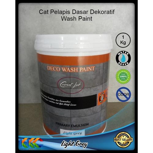 Jual Cat Emulsi Primer Light Grey 1Kg - Deco Wash Paint - Jakarta Timur ...