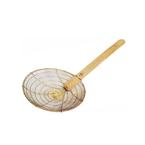 Jual HONGKONG COPPER CHINESE STRAINER WITH BAMBOO HANDLE 9" - 11 inch ...