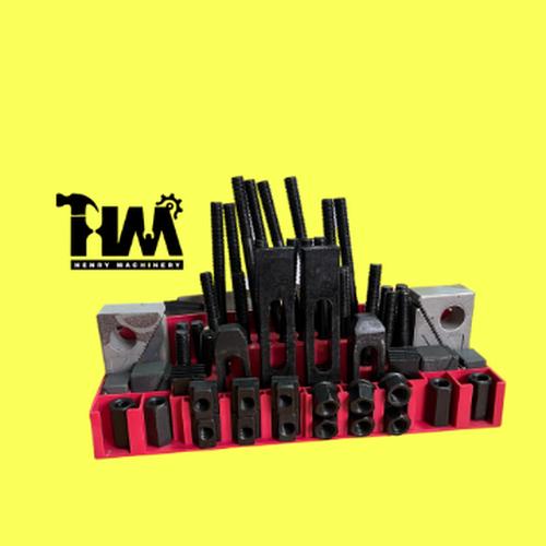 Jual CLAMPING KIT M12 (58pcs) / KLEM KIT M12/ CLEMPING SET M12 Milling ...
