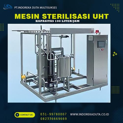 Jual Mesin sterilisasi/UHT 100 LITER/JAM sistem indirect - Kab ...