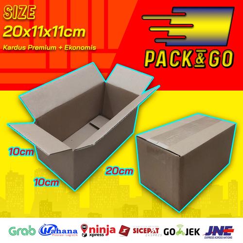 Jual 20x10x10 cm PACKAGING KARDUS karton Kardus Box Baru Packing ...
