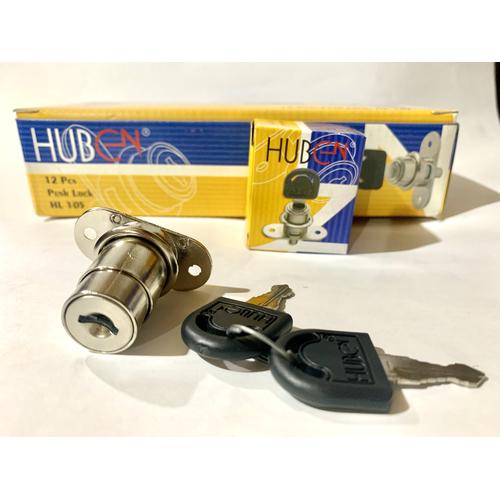 Jual Kunci laci tekan/tusuk push lock pintu laci/loker merk Huben HL ...