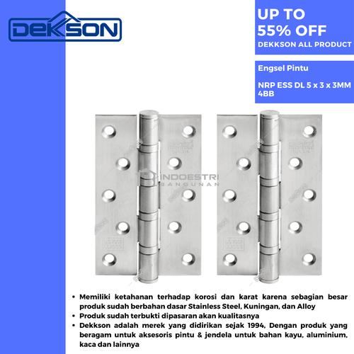 Promo Engsel 5" Dekkson NRP ESS DL 5 x 3 x 3MM 4BB (SUS 304) - Kab ...