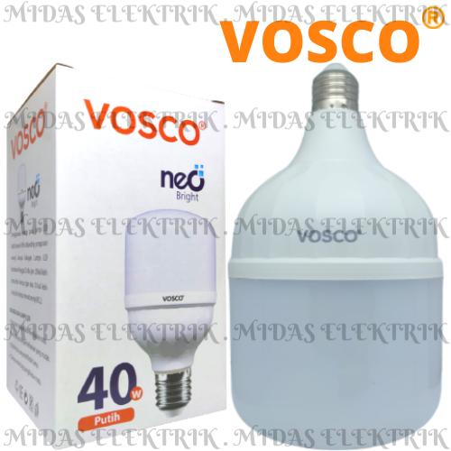 Jual Lampu Tabung Capsule Jumbo LED Bulb Vosco 40 Watt W E27 Putih Termurah - Kota Bogor - Midas ...