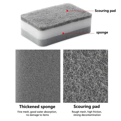 Jual Spons Cuci Piring 2 Sisi Double Magic Dishwash Sponge busa spon ...