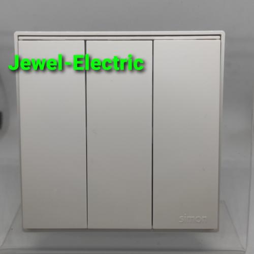 Jual Saklar Simon E6 Triple Putih e6 SIMON 3 gang 721031-N PUTIH - 3 ...