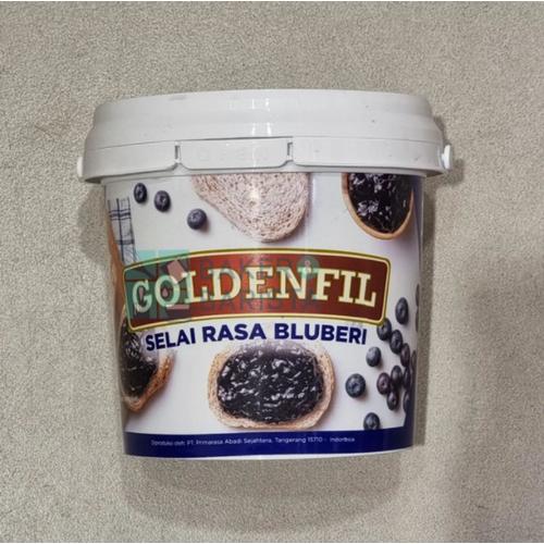 Jual Goldenfil Blueberry Jam 1kg Selai Bluebery Golden Fil Isian Buah ...