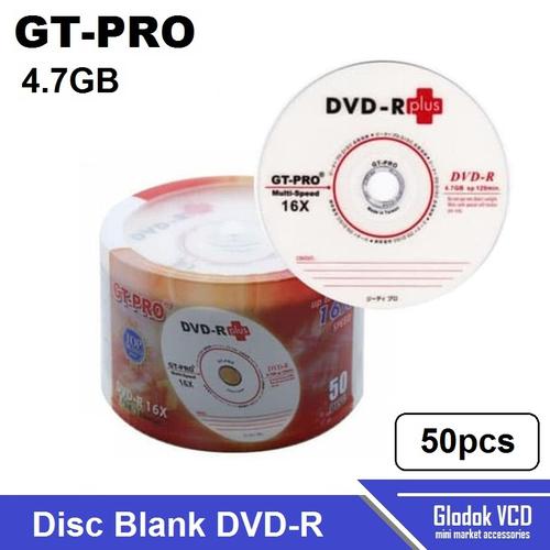 Jual DVD Kosong / Disc Blank GT-Pro DVD-R Plus 16X Tube 50ps - Jakarta ...