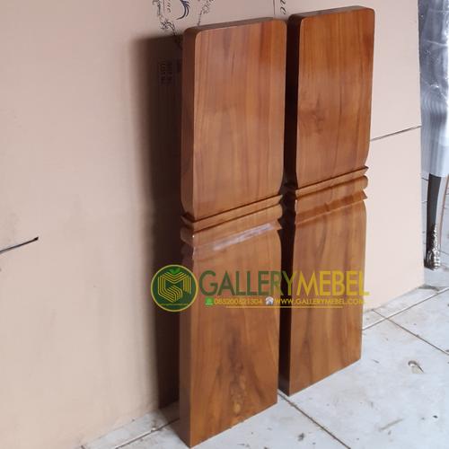 Jual Patok Nisan Kayu Jati / Nisan Kayu Untuk Laki-Laki / Papan Patok ...