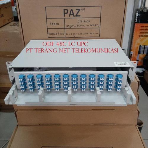 Jual otb / odf rackmount 48 core + adaptor lc PAZ - Jakarta Pusat ...