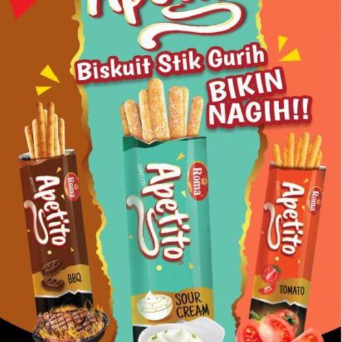 Jual Roma Apetito Biskuit Stik Stick Biscuit - Bbq - Kota Bandung - 3F ...