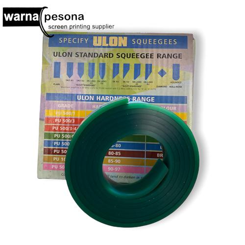 Jual RAKEL SABLON HIJAU LANCIP ULON UNITEX TAHAN SOLVENT 25MMX5MM PER ...