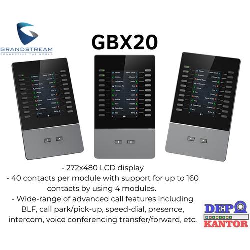 Jual Grandstream GBX20 - GBX20 IP Phone Expansion Module - Jakarta ...