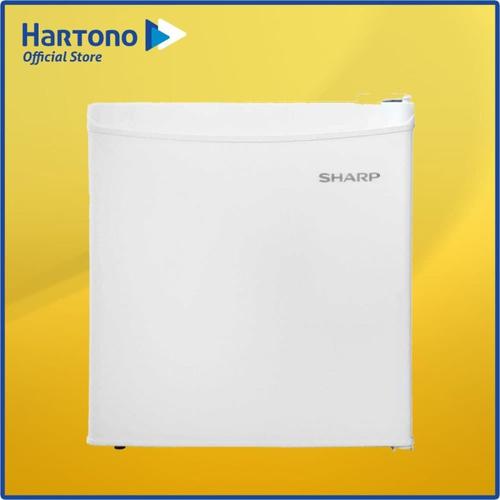 Promo Sharp Kulkas Compact Refrigerator SJ50MBXW Cicil 0% 3x - Kota ...