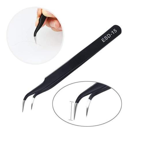 Promo Pinset Tweezer VETUS HRC40 ESD-13 ESD15 - Pinset Panjang Lurus ...