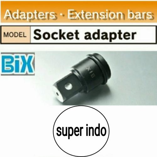 Jual Socket adapter impact SQ.1/2" Type B merk BIX (Japan) BSA403B ...
