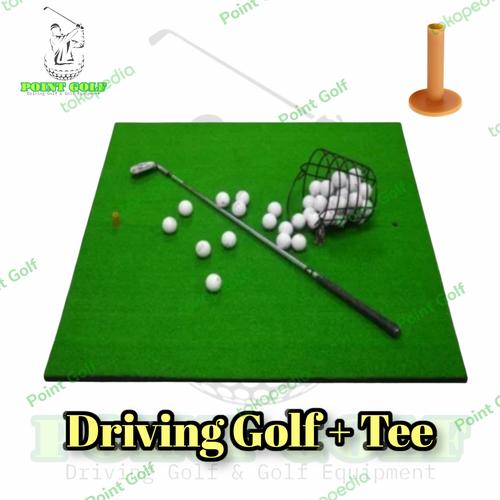 Promo Karpet Driving Range Golf Mat Ukuran 1,2 x 1,2 Meter + Rubber Tee ...