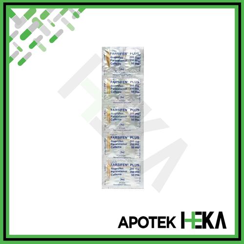 Jual Farsifen Plus Strip isi 10 Tablet - Paracetamol Ibuprofen Obat ...