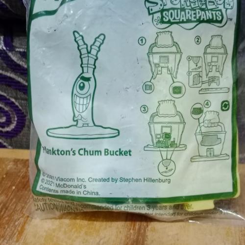 Jual happy meal SpongeBob SquarePants Plankton chum bucket - Kota ...