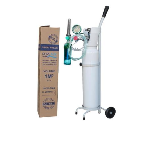 Jual Tabung Oksigen 2m3 Set Lengkap / Tabung Oxygen 2m3 set, 2 meter kubik - Kab. Karawang ...
