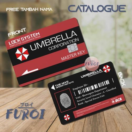 Jual Custom Flazz BCA | Custom Emoney Mandiri | Umbrella Card - Flazz ...