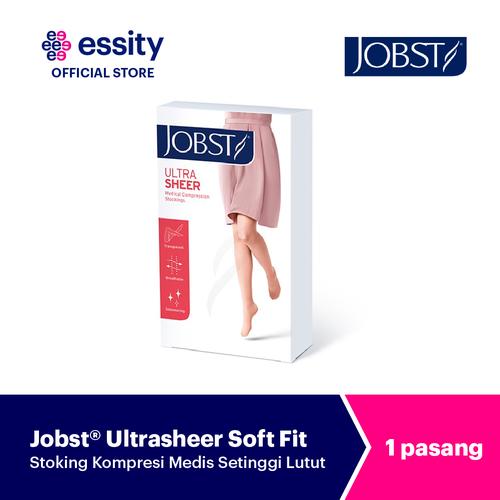 Promo JOBST UltraSheer Soft Fit Stoking Kompresi Medis Setinggi Lutut ...