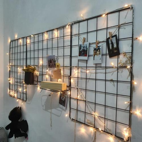Jual HIJANG MURAH ! wire grid wall dekorasi dinding uk 52 x 35 - Putih ...