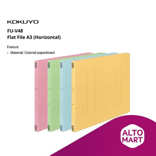 Promo KOKUYO FU-V48 Flat File A3 (Landscape) Folder - Blue - Kota ...