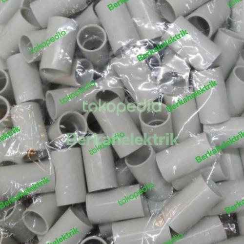 Jual Sok Sock pipa PVC Conduit polos 20mm Sambungan pipa 20 mm ...