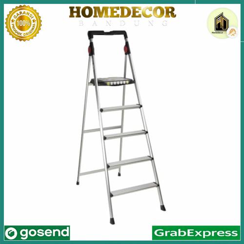 Promo Fixsteps Tangga Aluminium American Type 5 Step / tangga lipat ...