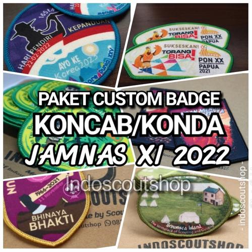 Jual WOVEN BADGE CUSTOM KONTINGEN JAMNAS 2022 PATCH - Kab. Bogor ...