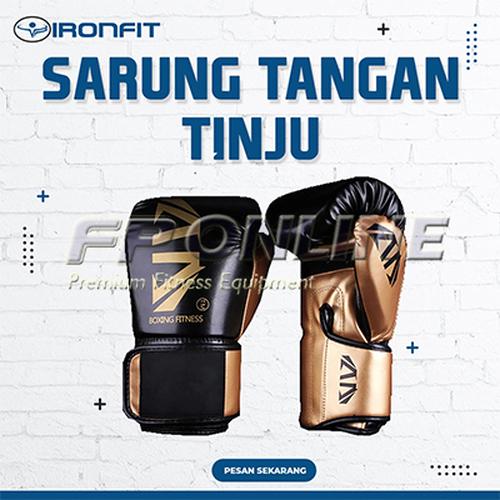 Jual SARUNG TANGAN TINJU / BOXING GLOVES 12 OZ- IRONFIT - Jakarta Barat ...