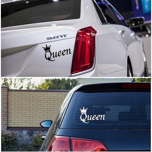 Jual Stiker Lucu Unik Kaca Mobil Cutting Sticker Queen - Kab. Tangerang ...