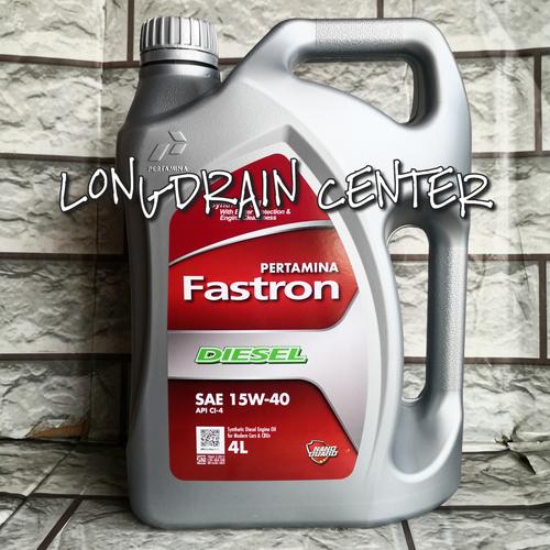 Jual OLI PERTAMINA FASTRON DIESEL SYNTHETIC 15W40 4 LITER - Kota Depok ...