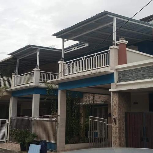 Jual kanopi , atap balkon dengan bahan baja ringan atap alderon ...