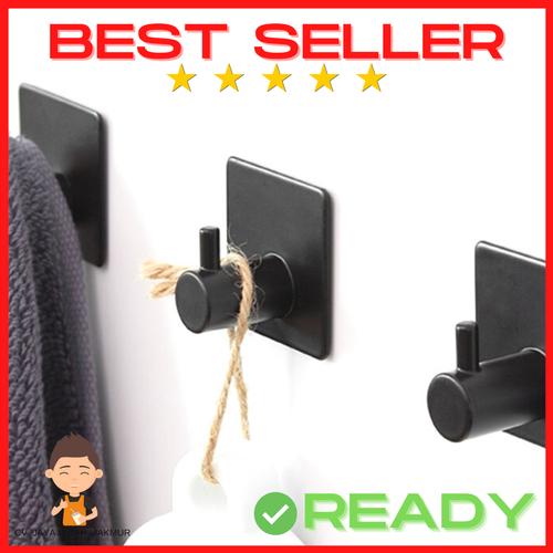 Jual Gantungan Tempel Baju Dinding Hook Hanger Stainless Steel 304 ...