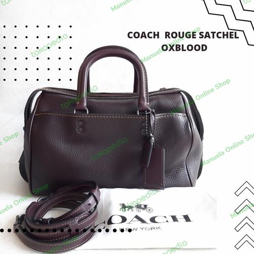 Jual Tas Wanita Coach Rouge Satchel 86857 Preloved like New - Kab ...
