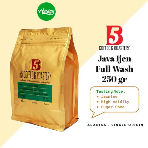 Jual Kopi Arabika | Java Ijen Full Wash | Medium Roasted 250 gr | B5 ...