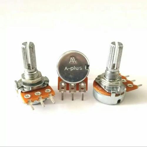Jual A Plus Potensio Mono 250K 250 K ohm Variable Resistor ...